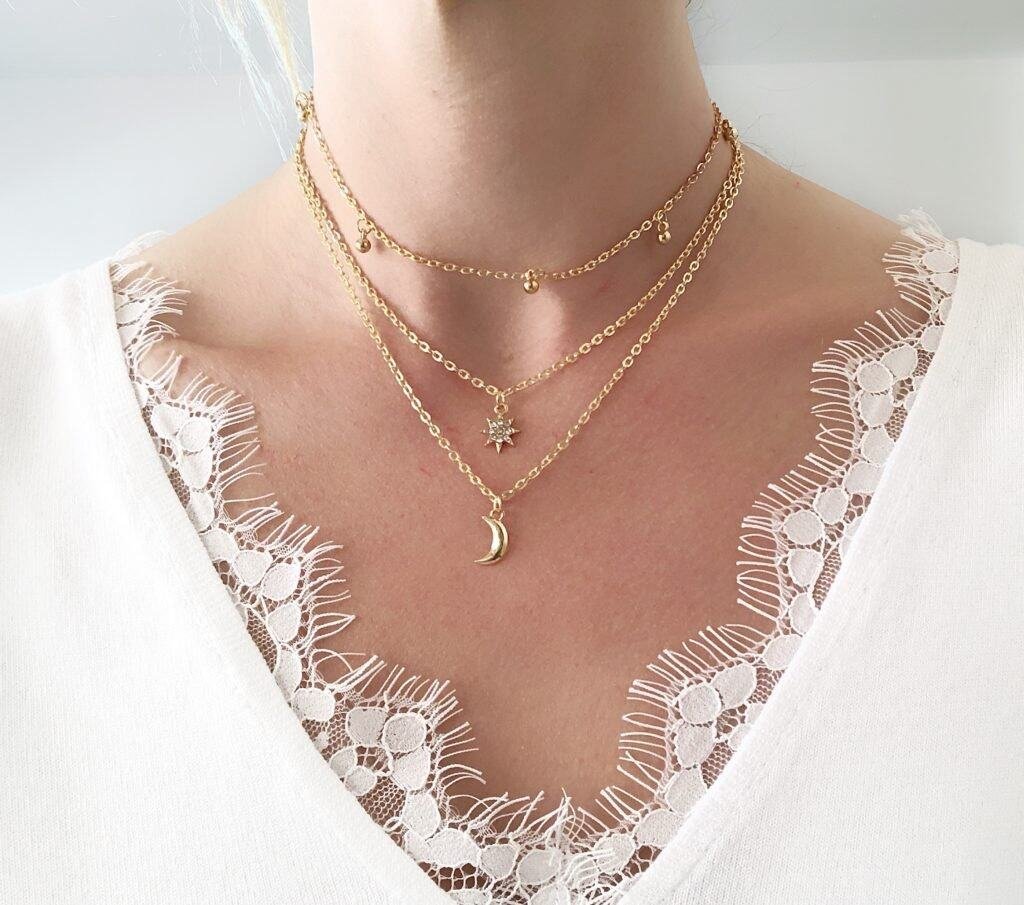 collier multirang original – Aimy Bijoux fantaisie